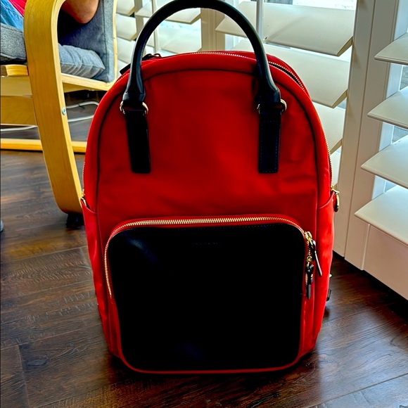 Lo & Sons | Bags | Lo Sons Rowledge Laptop Backpack Red And Black ...
